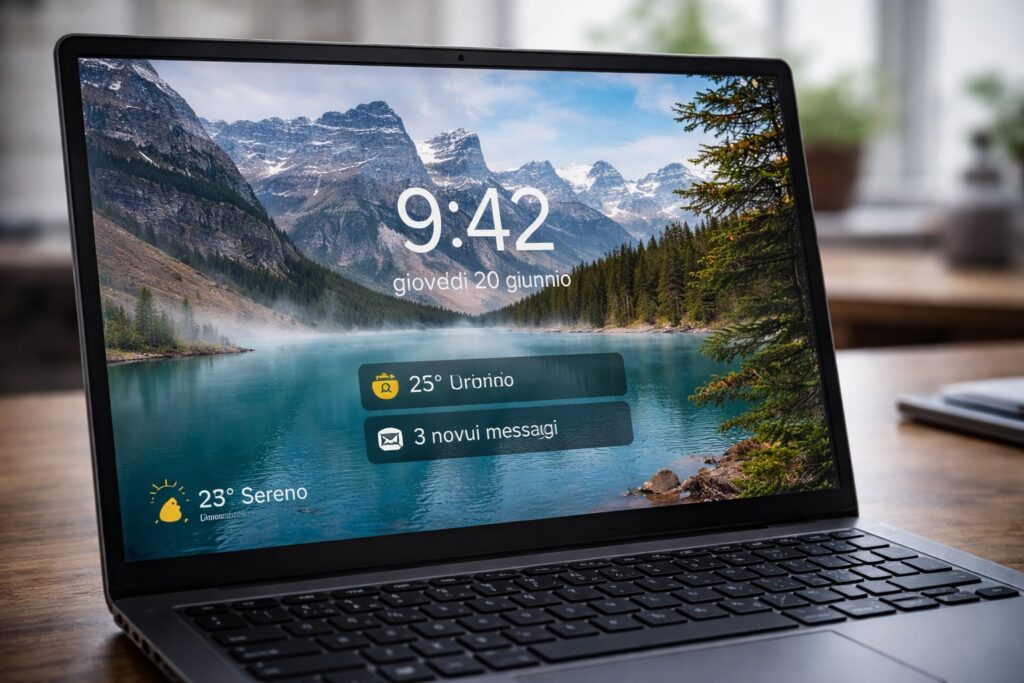 Personalizzare la schermata di blocco in Windows